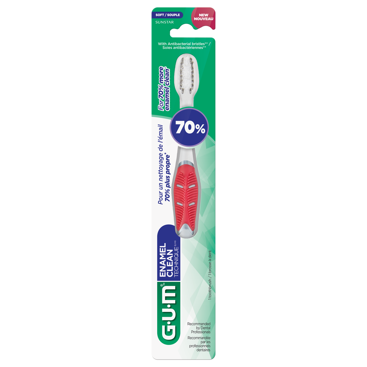 GUM® TECHNIQUE® Sensitive Clean Toothbrush