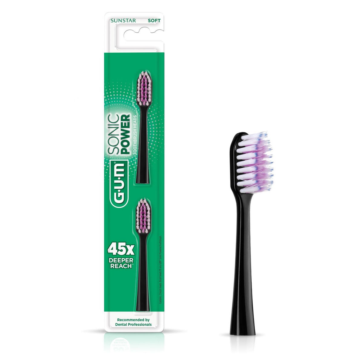 GUM® SONIC POWER Battery Toothbrush