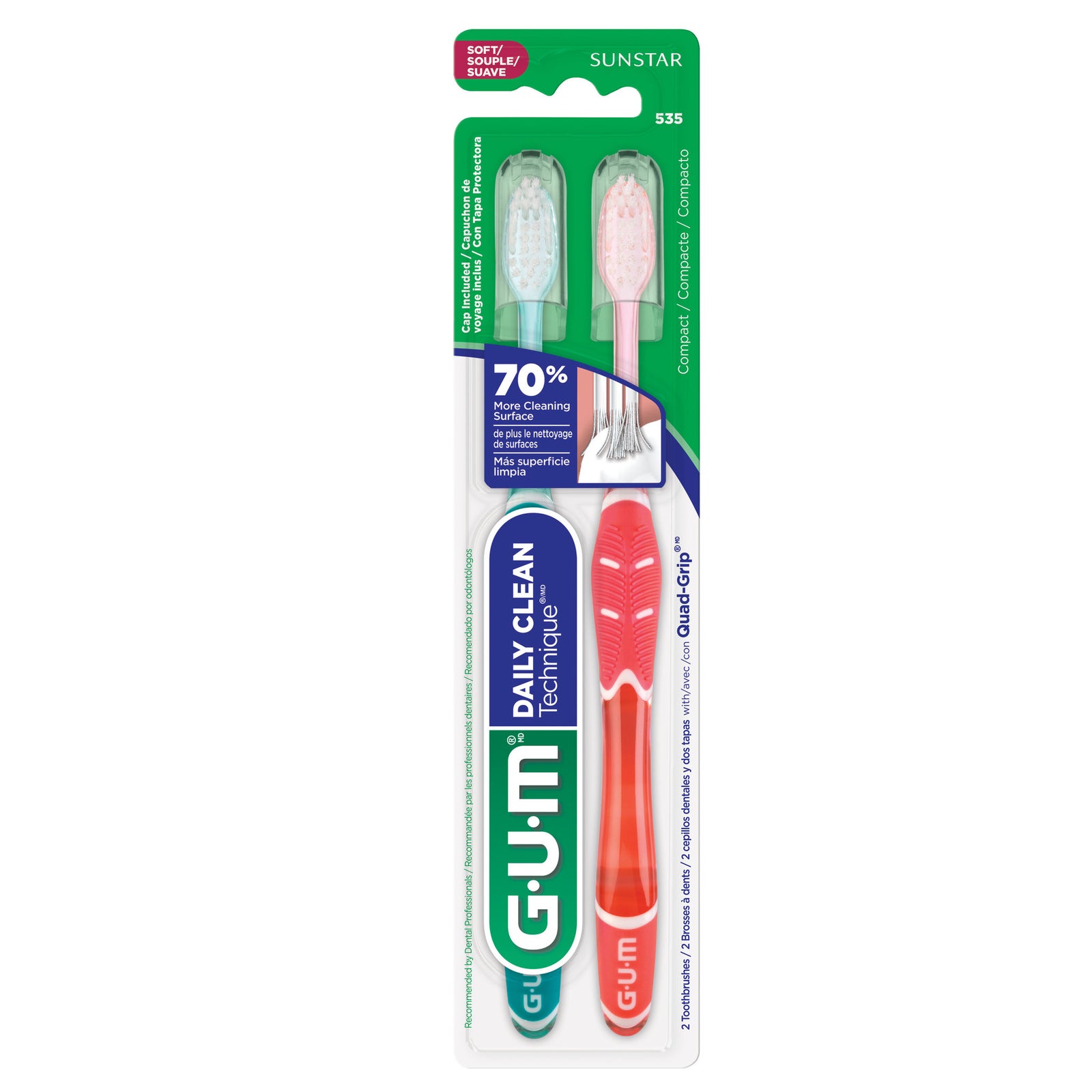 Cepillos de dientes, interdentales y productos para el cuidado oral