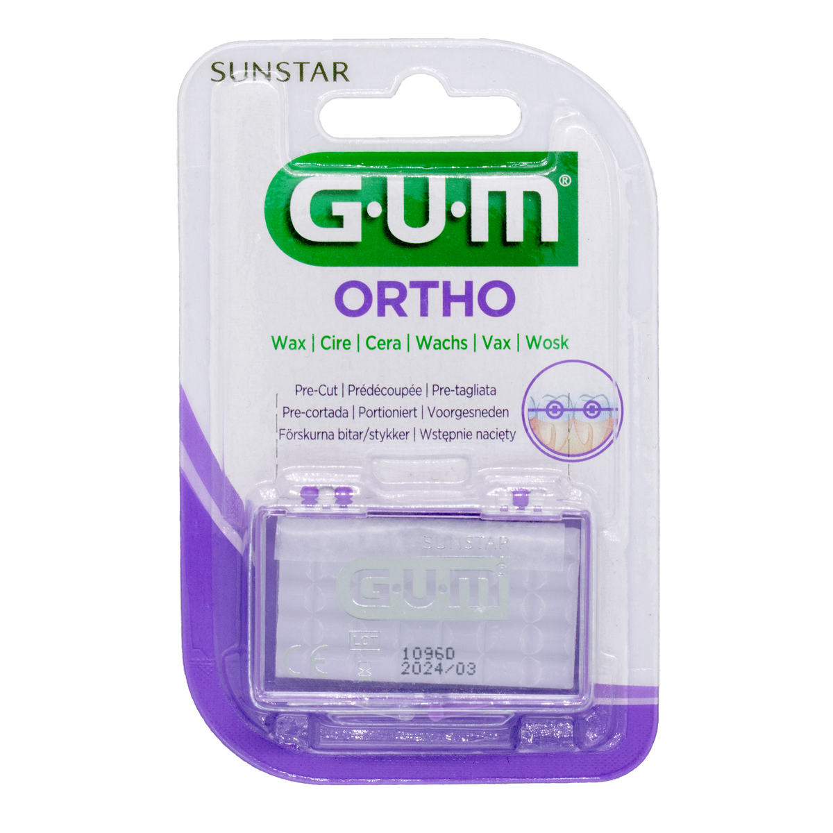 Pasta de dientes GUM® ORTHO para tratamientos de ortodoncia