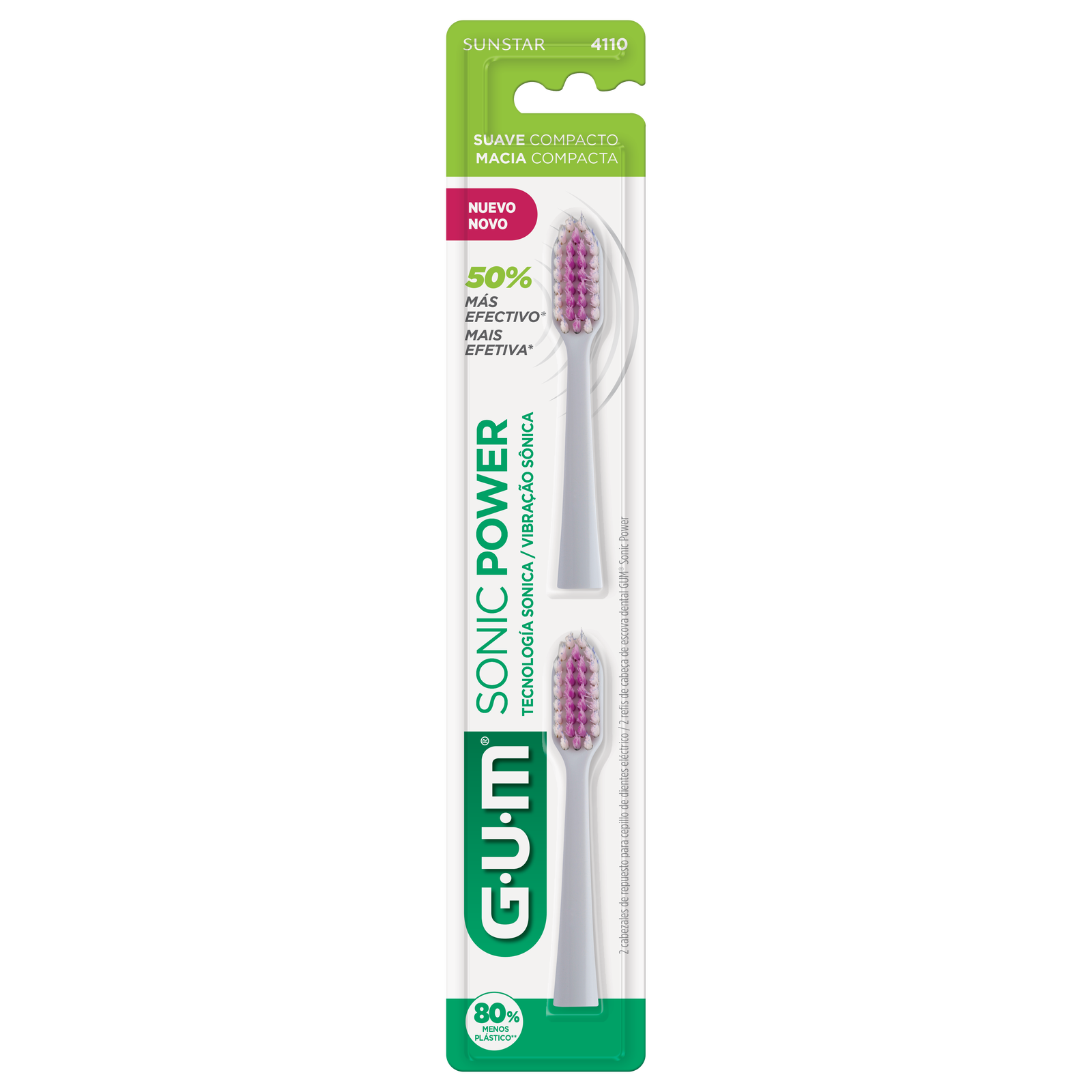 GUM® Classic 411 Cepillo de dientes suave
