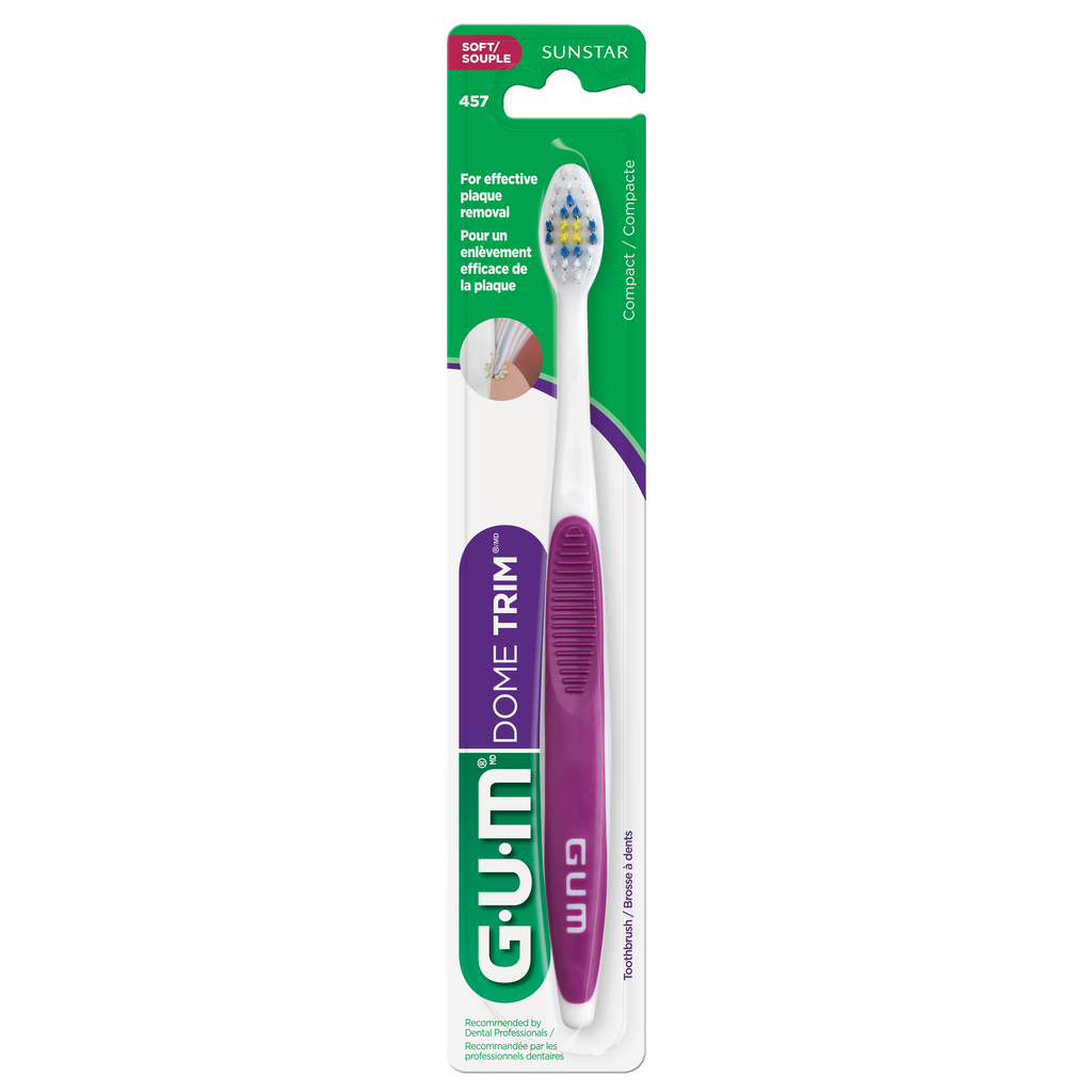 GUM® Toothbrushes are available in Canada. Learn more!