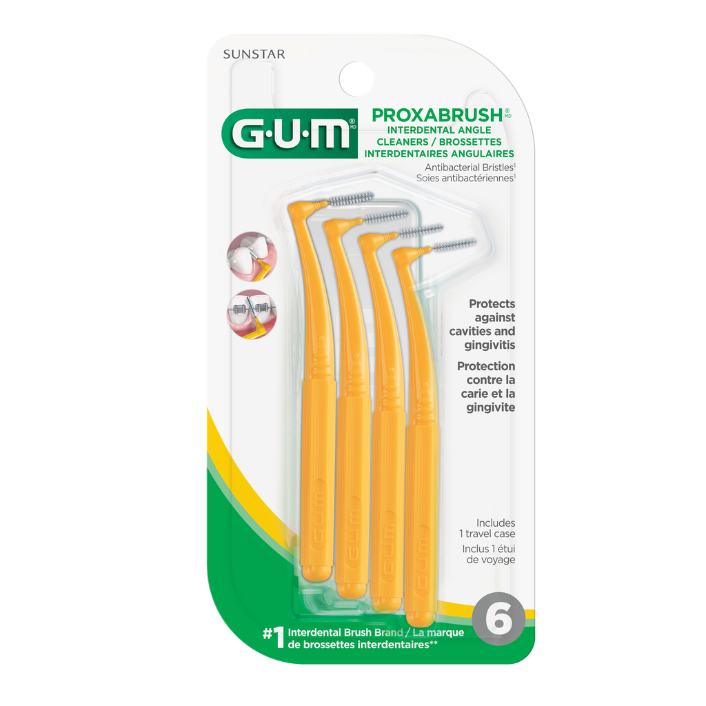 GUM® PROXABRUSH® GO-BETWEENS Angle Cleaner