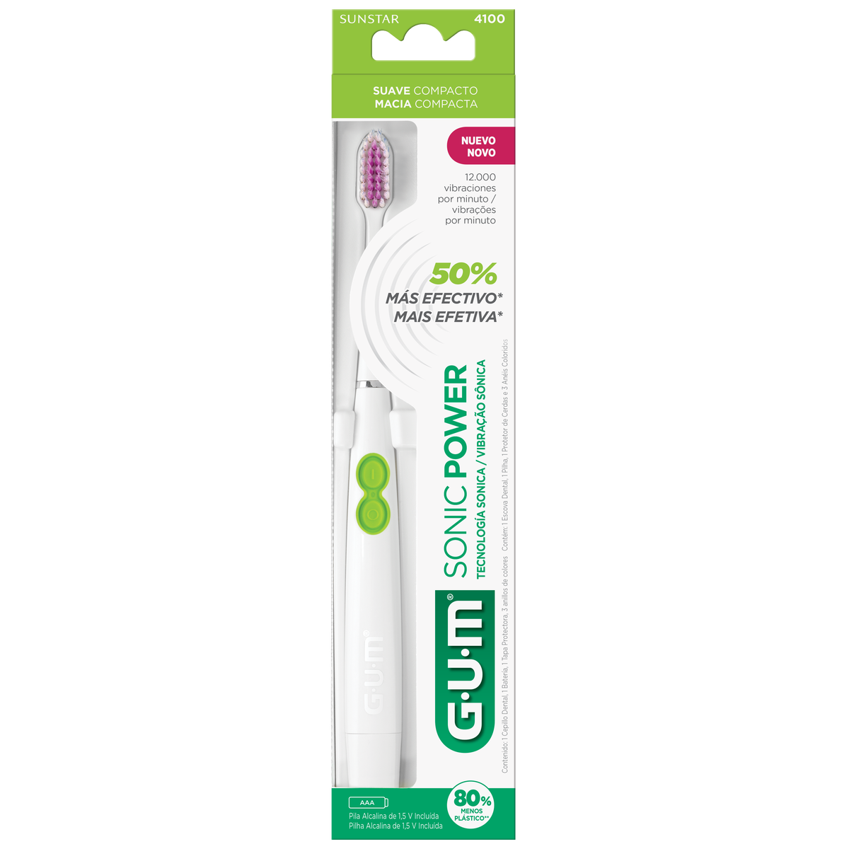GUM® Cepillo de dientes Classic 311