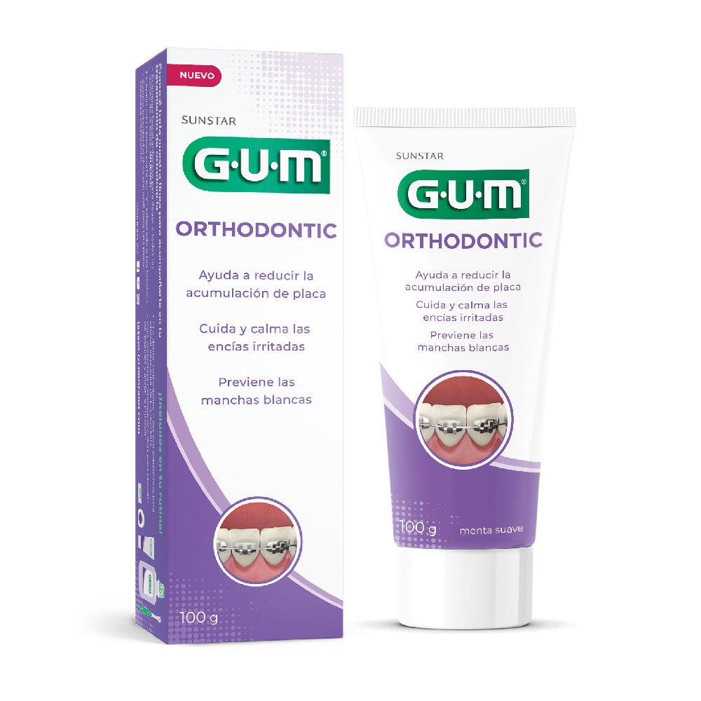 GUM® Pasta dental de ortodoncia con ingredientes naturales