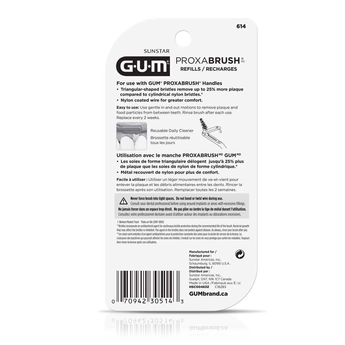 GUM® PROXABRUSH® GO-BETWEENS Refills