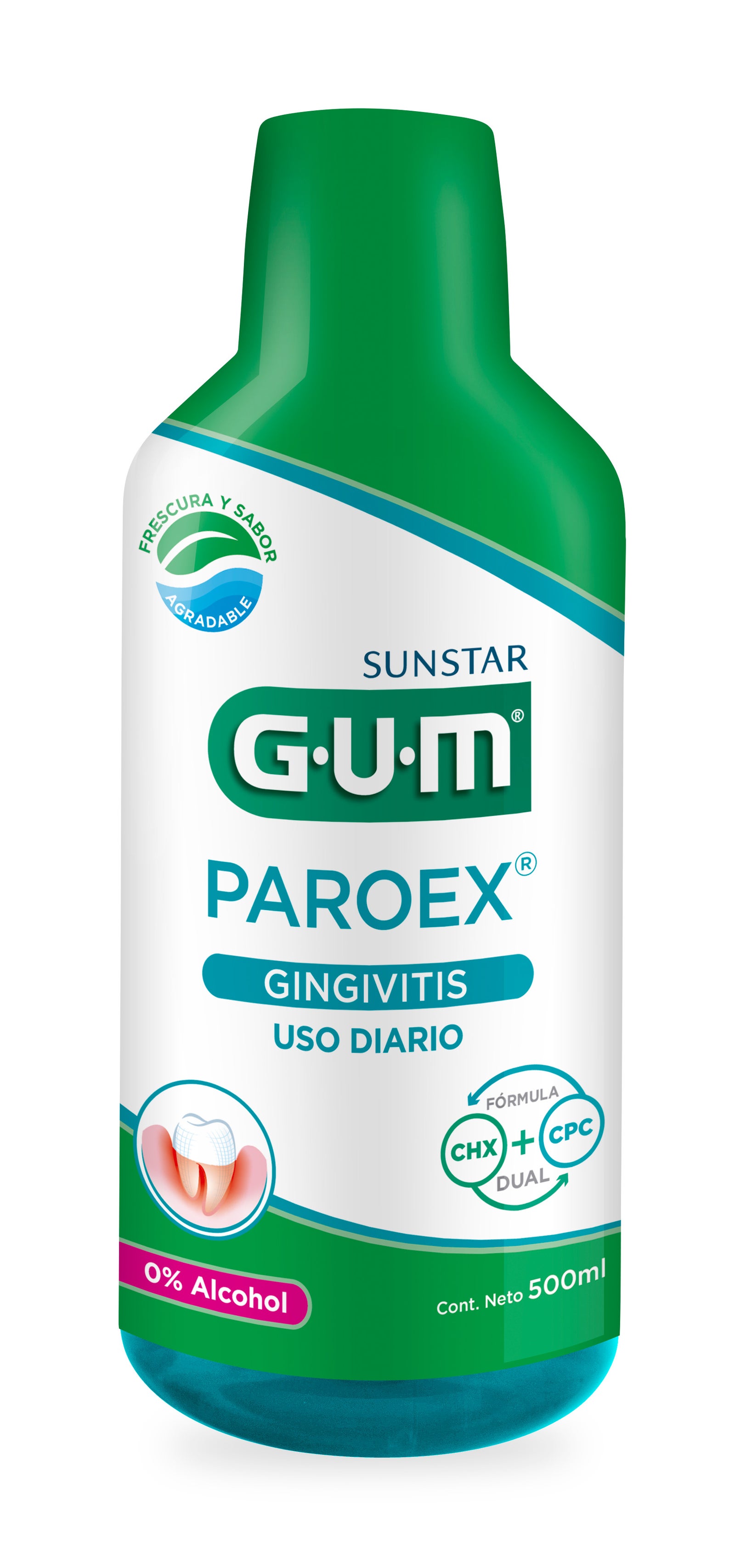 GUM® PAROEX® 0,12% Gingivitis Enjuague Bucal