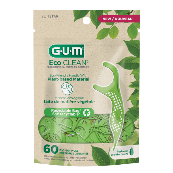 GUM® DUAL- TECHNIQUE flossers