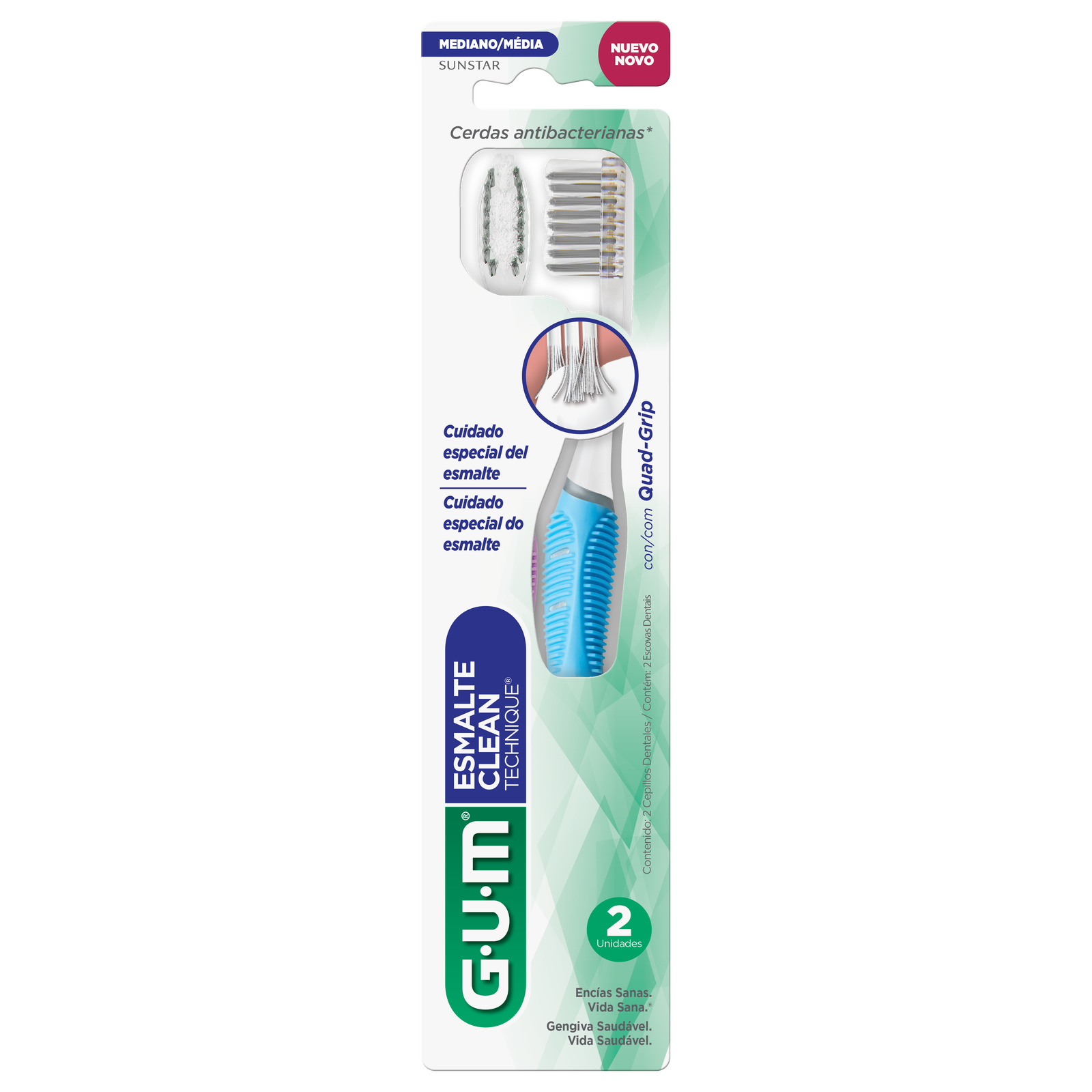 GUM® Classic 411 Cepillo de dientes suave