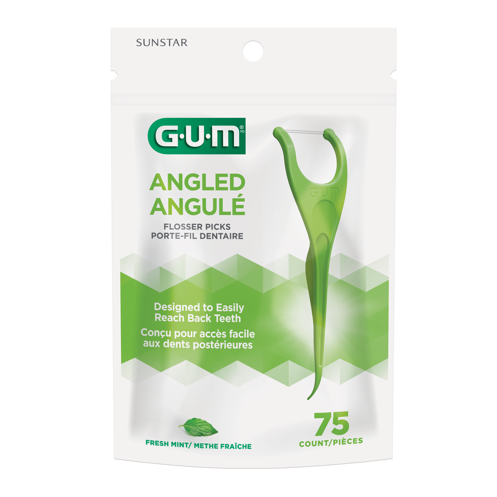 GUM® ANGLED Flossers