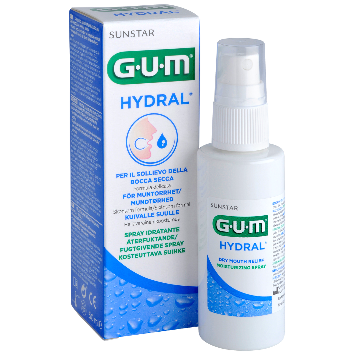 GUM® HYDRAL® fuktighetsgivende spray | GUM