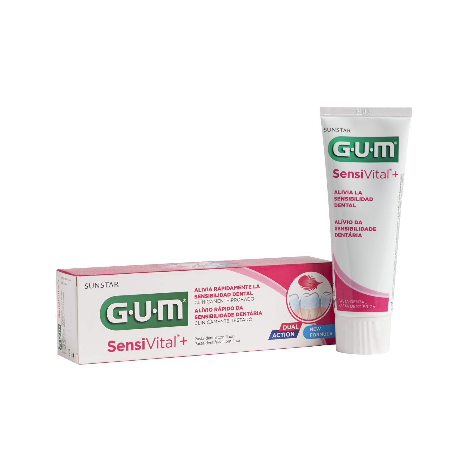 GUM® SensiVital® Plus Pasta Dental 75ml