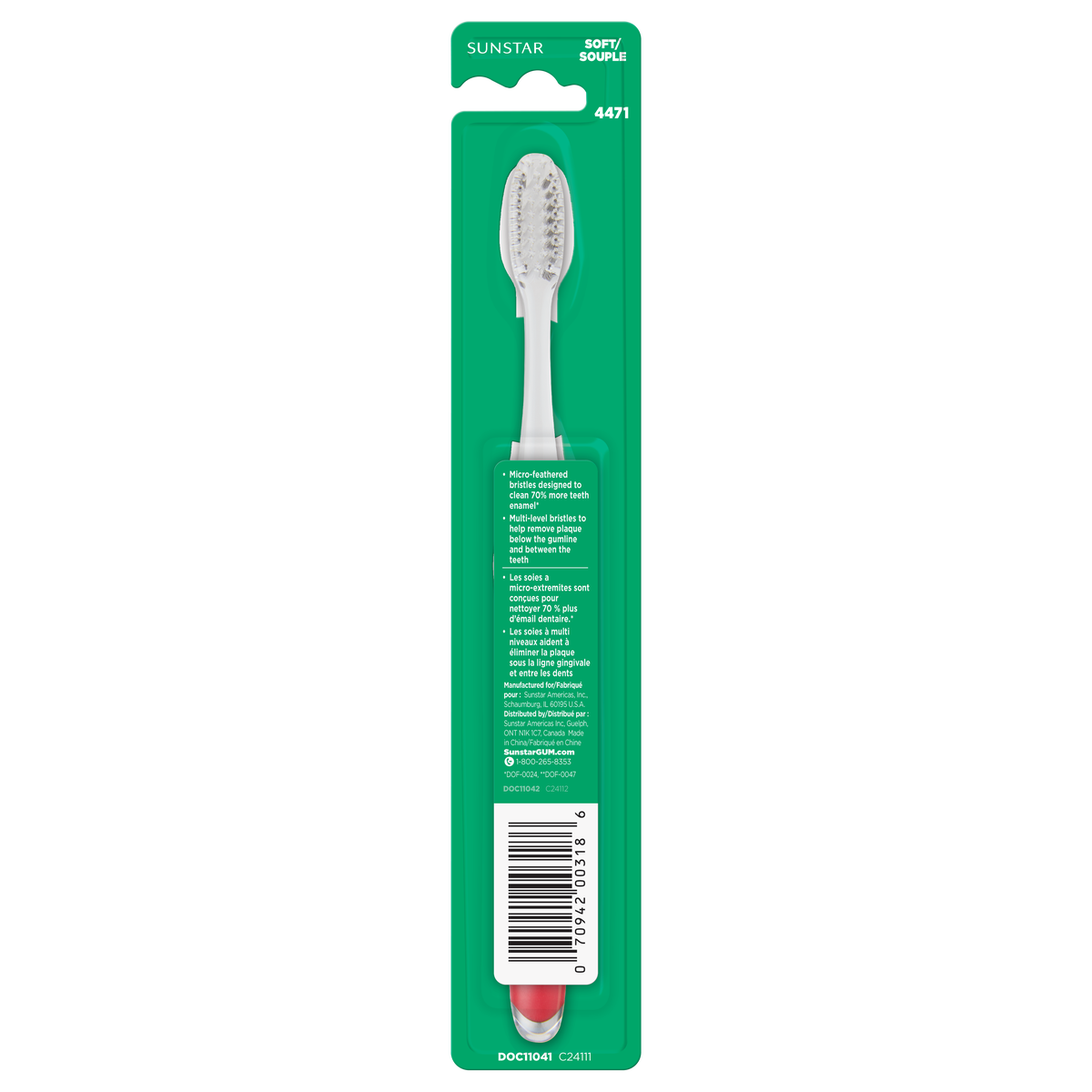 GUM® TECHNIQUE® Enamel Clean Toothbrush