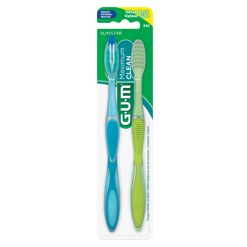 GUM® Classic 411 Gingivitis Cepillo Suave