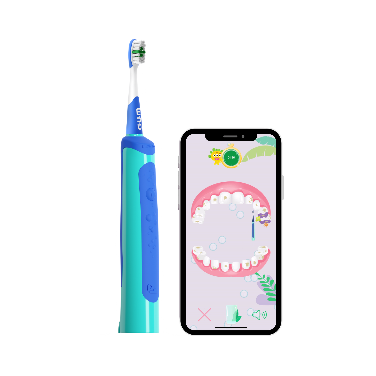 Brosse à dents GUM® Monotouffe, idéale implants et brackets