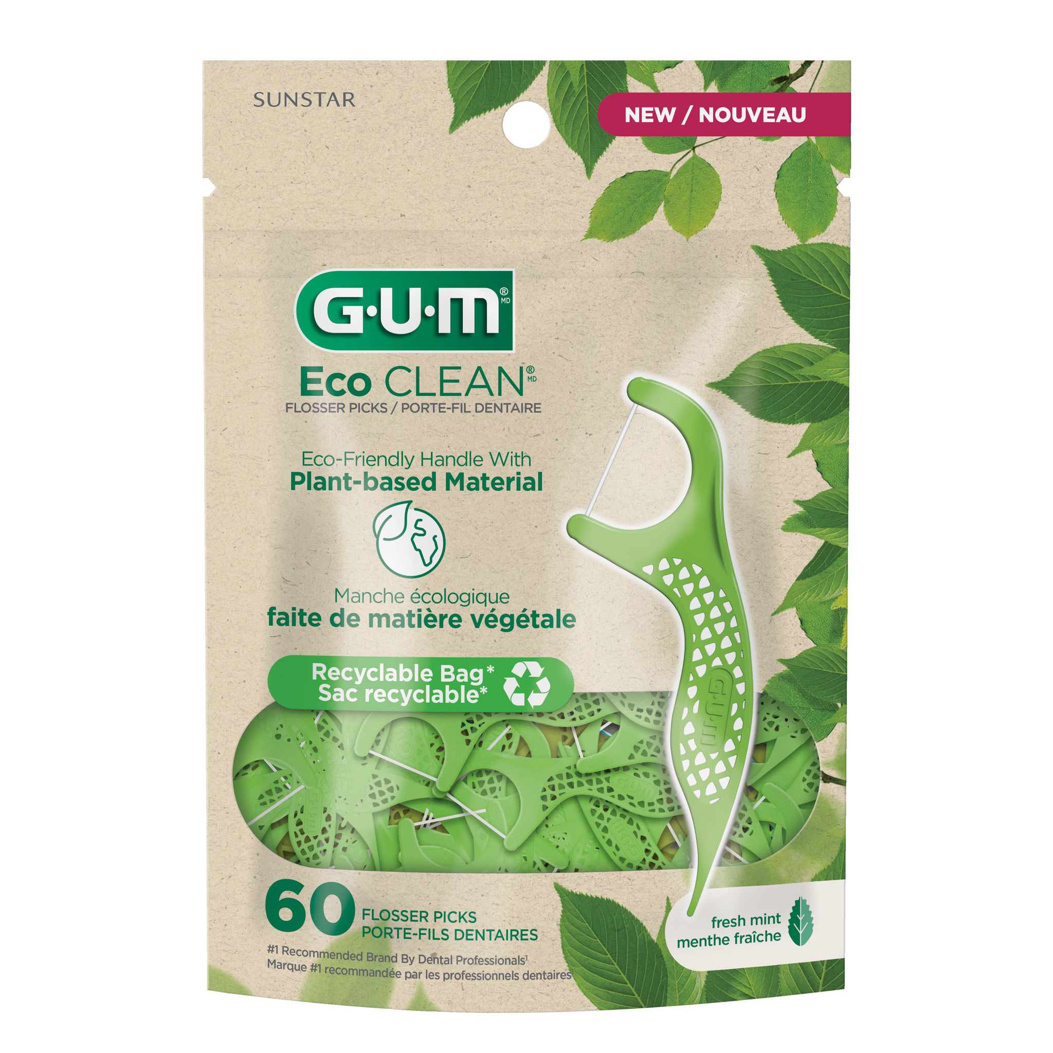 GUM® Eco Clean Flossers