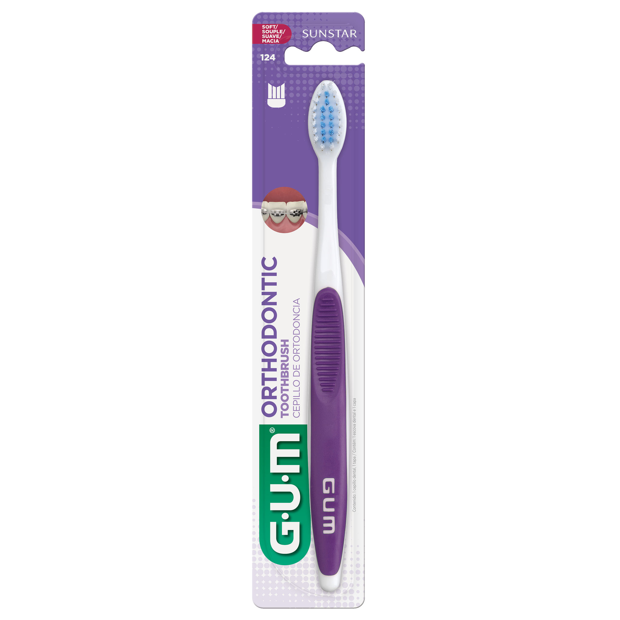 GUM® ORTHODONTIC Cepillo Especializado