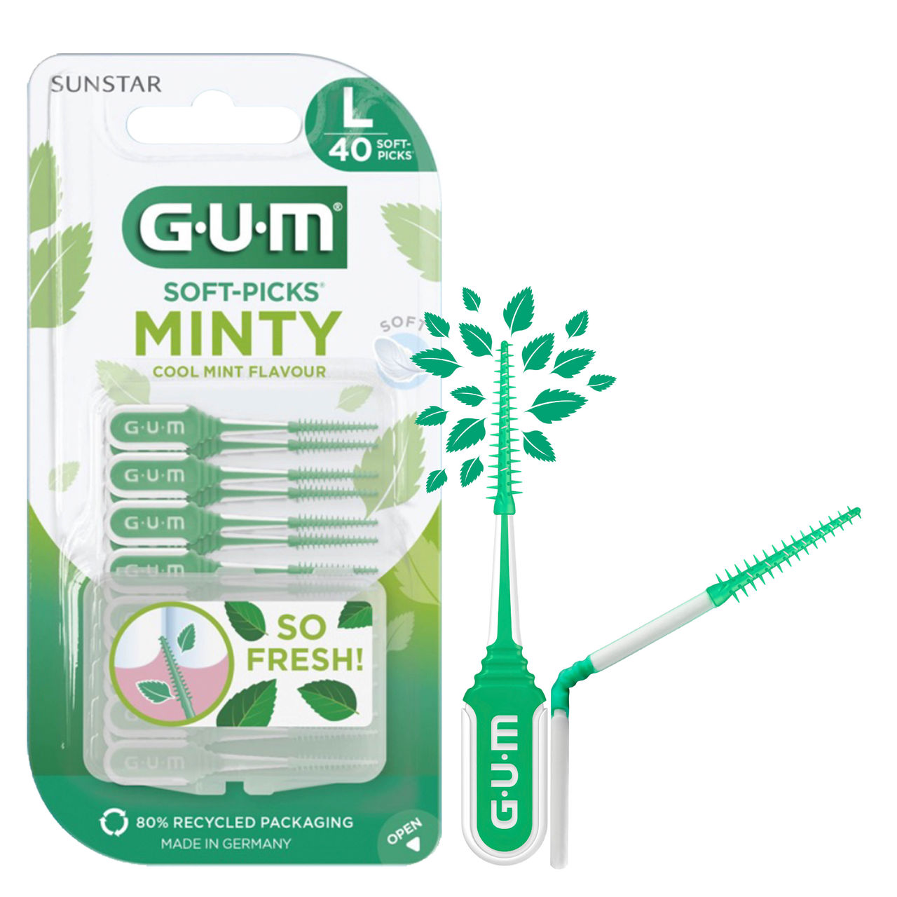 GUM® SOFT-PICKS® MINTY | GUM