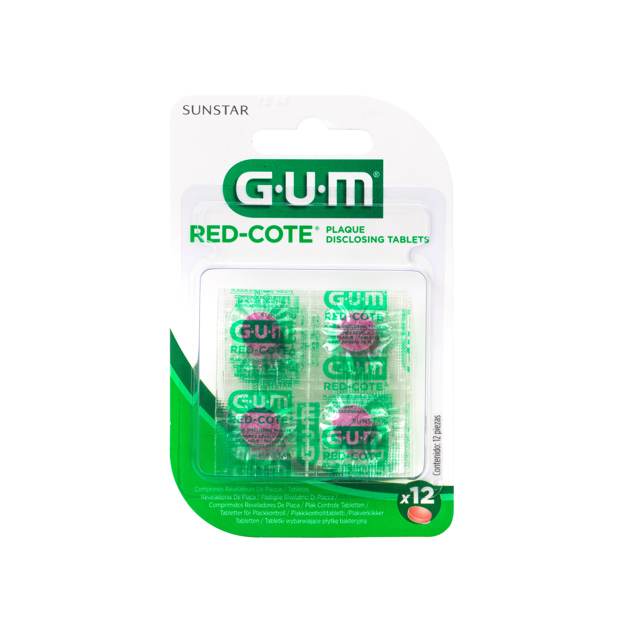 Compresse rivelatrici di placca: GUM® RED-COTE® | GUM®