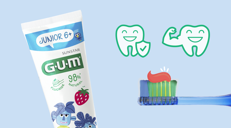 Colutorio GUM® JUNIOR 6+